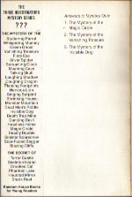 Three Investigators bookmark